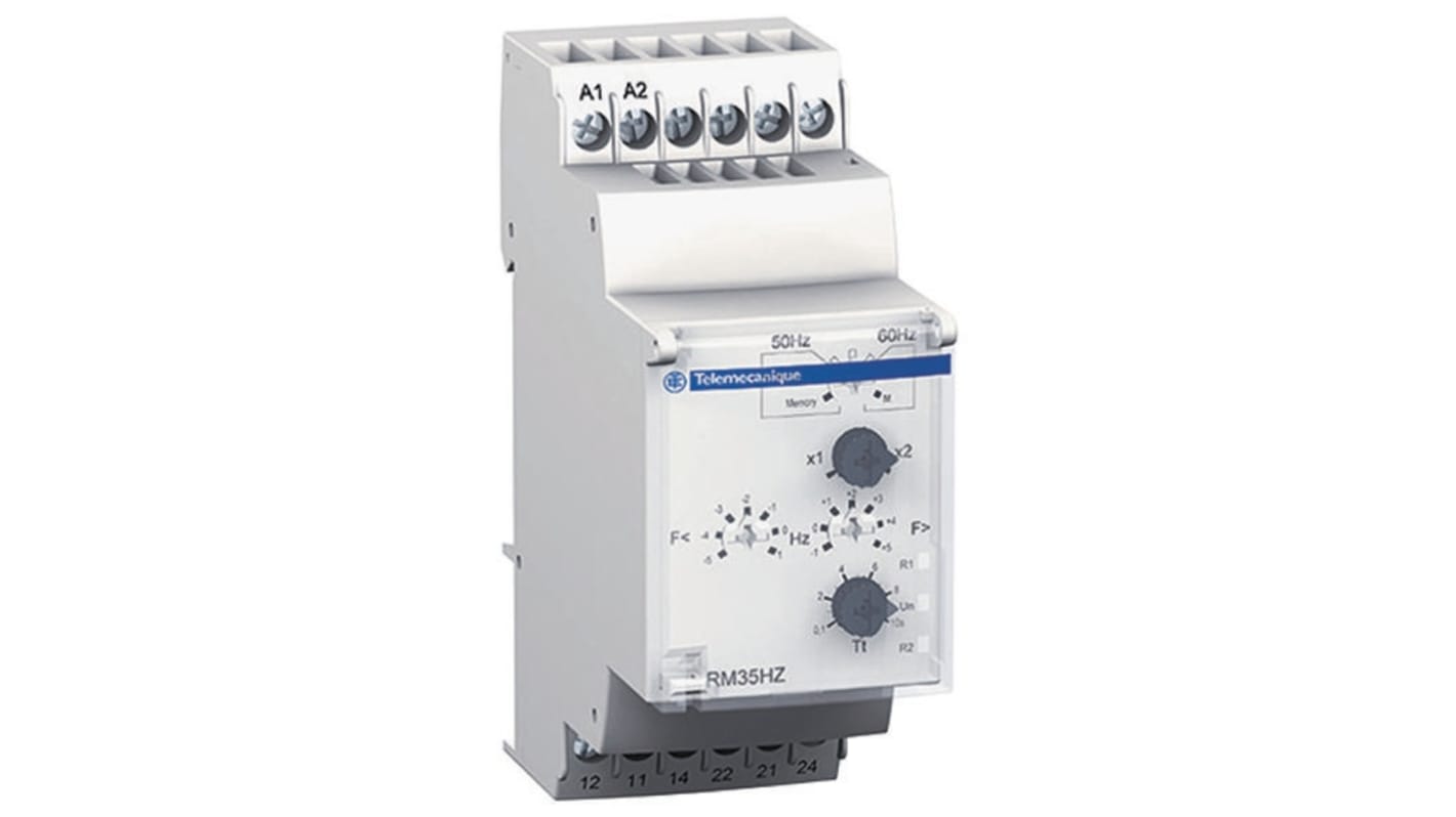 RM35HZ21FM | Schneider Electric Frequency Monitoring Relay, DPDT, DIN ...
