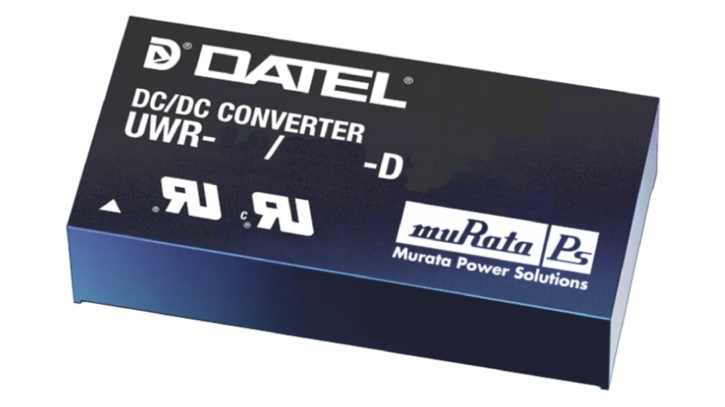 Murata Power Solutions DC-DCコンバータ Vout：12V dc 10 → 18 V dc, 15W, UWR-12 ...