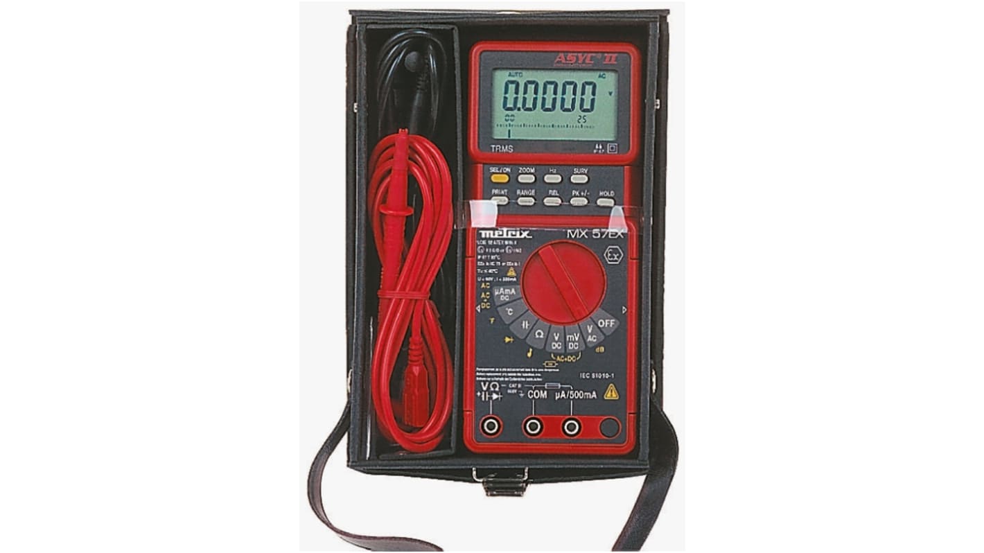 Metrix デジタルマルチメータ, ハンドヘルドタイプ, MX0057CX | RS