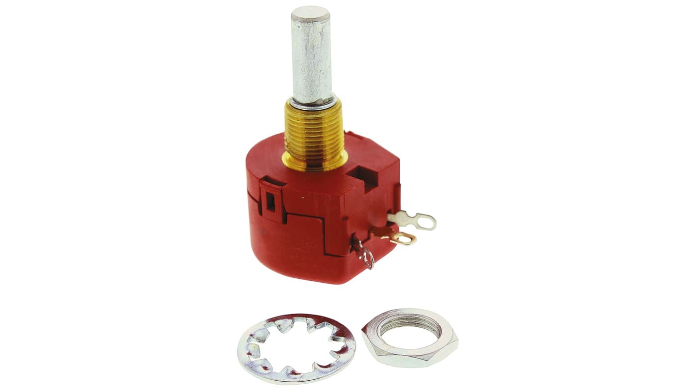 RS PRO 5kΩ Linear Wirewound Potentiometer Panel Mount | RS