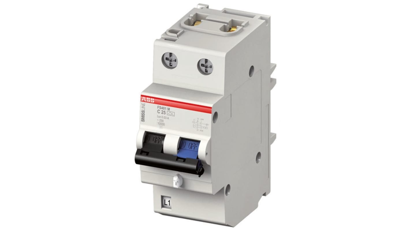 2CCL562110E0164 - FS401M-C16/0.03 | ABB FS401 RCCB, 16A, 1P+N Pole ...