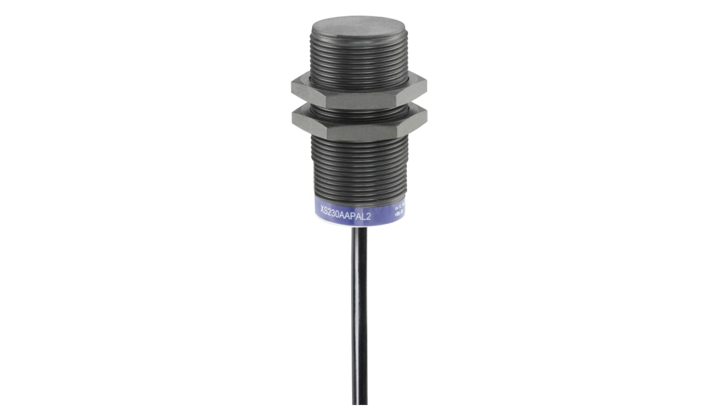 XS230AAPAL2 | Telemecanique Sensors Inductive Barrel-Style Proximity Sensor, M30 x 1.5, 22 mm ...