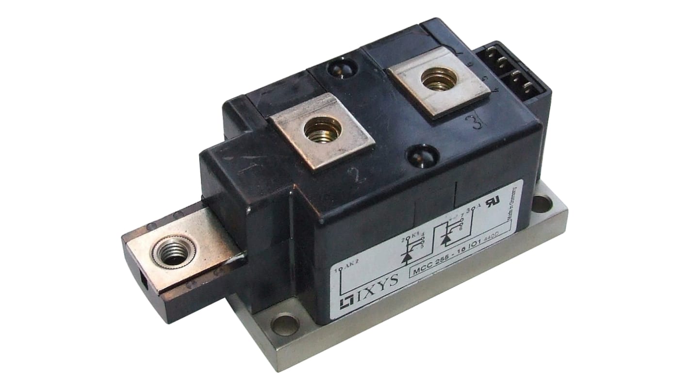IXYS MCC255-16IO1, Dual Thyristor Module 1600V, 250A 150mA | RS