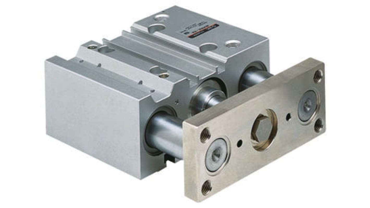 MGPM16-50 | SMC Pneumatic Guided Cylinder - 16mm Bore, 50mm Stroke, MGP Series, Double Acting | RS