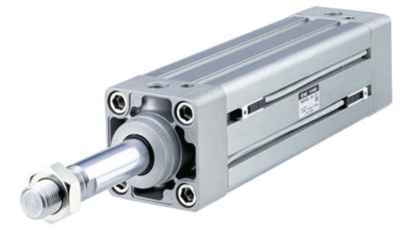 CP95SDB63-125 | SMC Pneumatic Profile Cylinder - 63mm Bore, 125mm Stroke, CP95 Series, Double ...