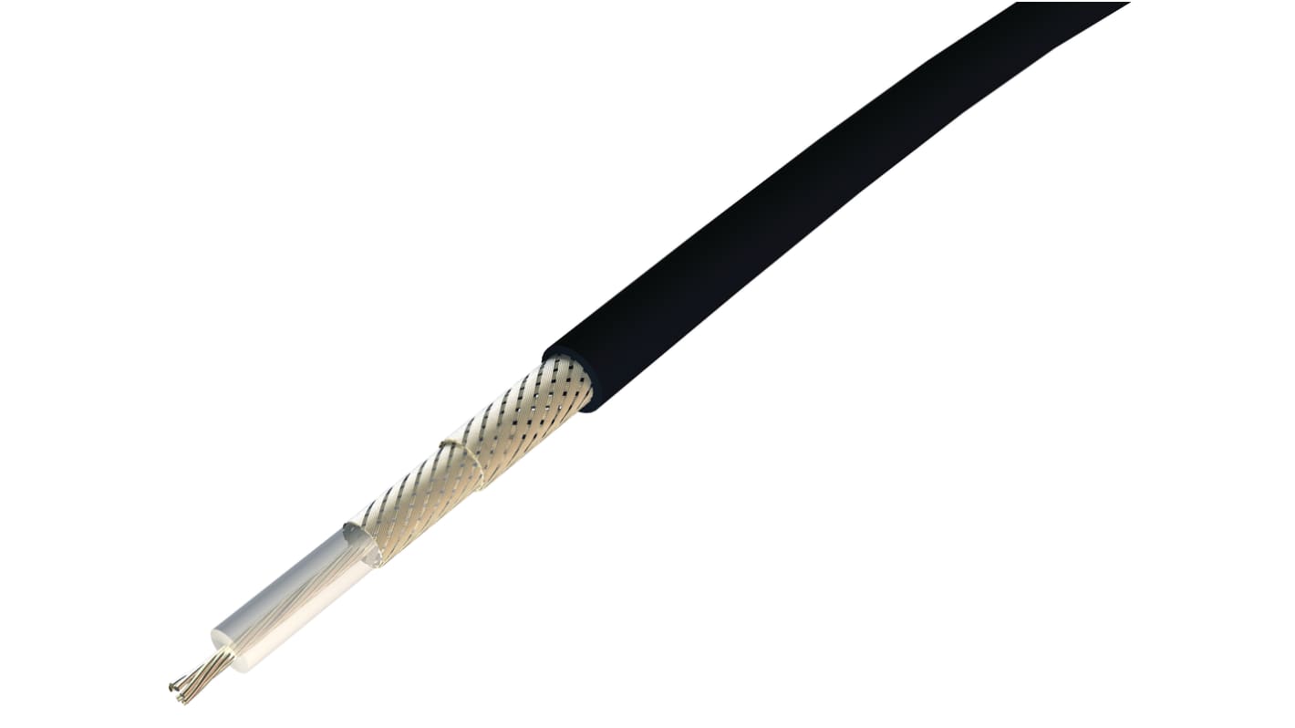 RG214U10 | Câble coaxial AXINDUS, RG214/U, 100m, Noir | RS