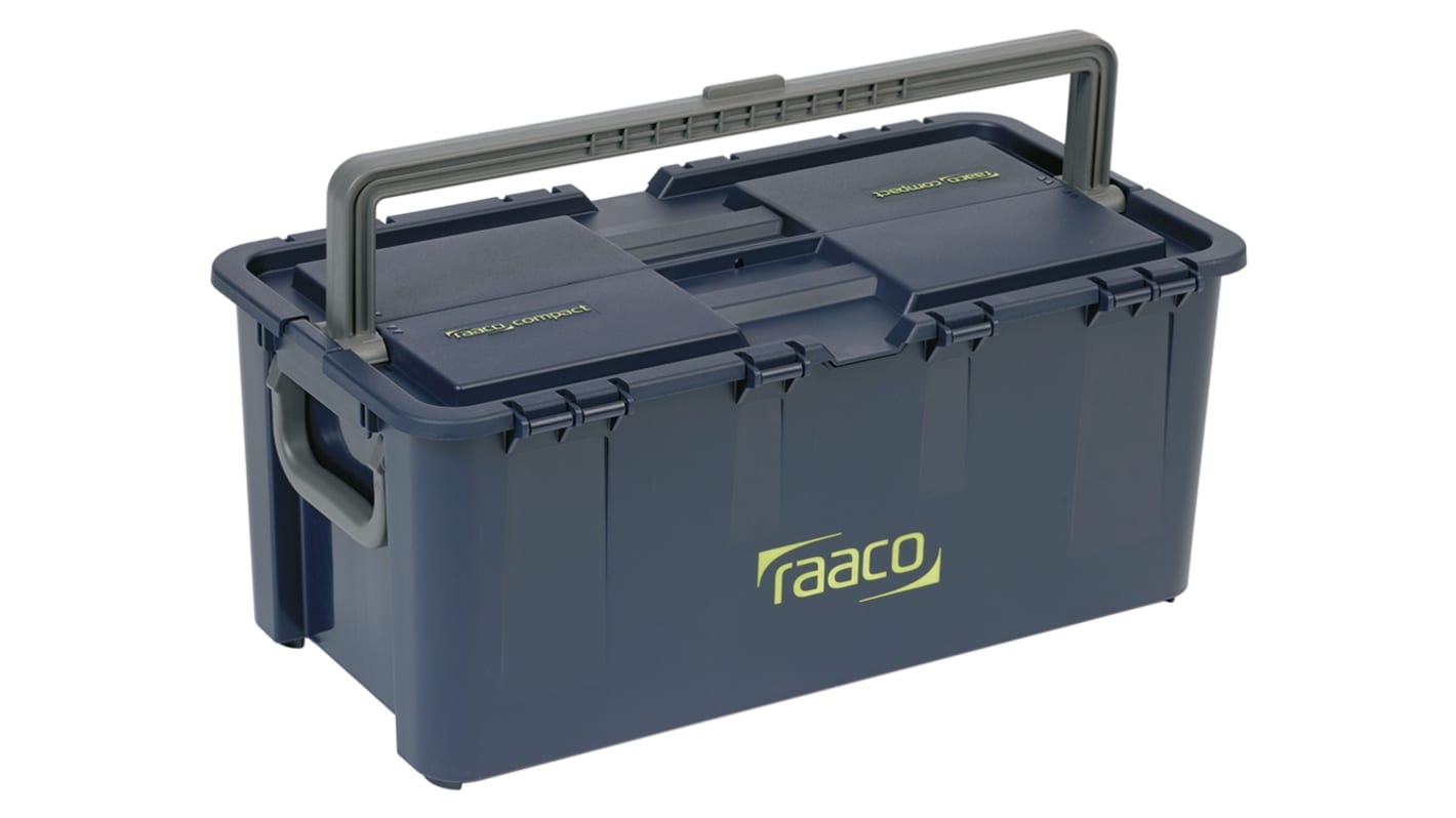 136594 | Raaco Compact 37 Plastic Tool Box, 540 x 230 x 296mm | RS