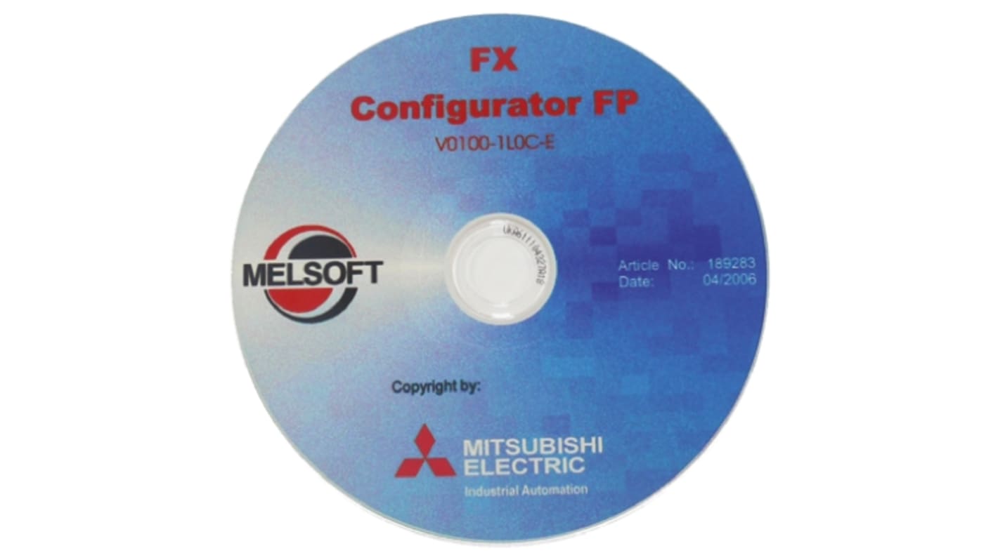 FX CONFIGURATOR FP V0100-1LOC-E | Mitsubishi Electric PLC Programming ...