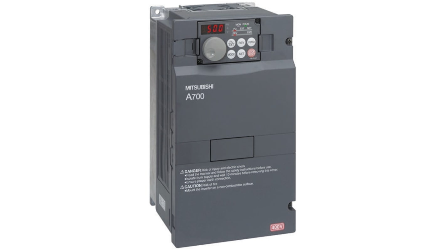 FR-A740-00126-EC | Variateur de fréquence Mitsubishi FR-A740, 3.7 kW ...