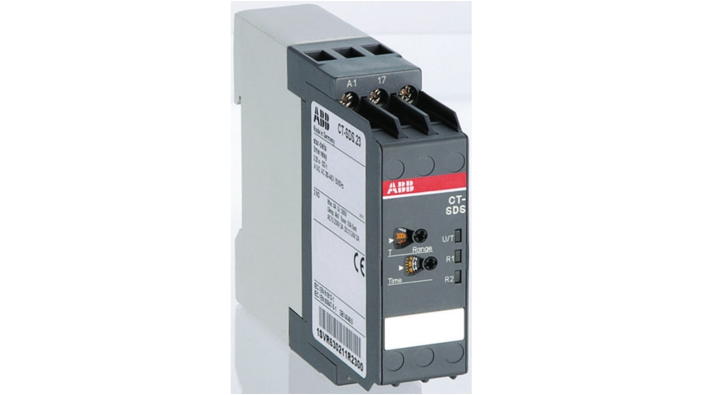 1SVR630210R3300 - CT-SDS.22 | ABB Time Delay Relay, 24 → 240 V ac, 24 → ...