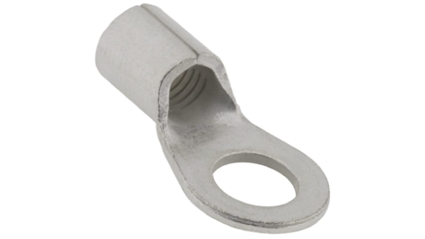 33115 | TE Connectivity, SOLISTRAND Uninsulated Ring Terminal, M8 (5/16) Stud Size, 16.8mm² to ...