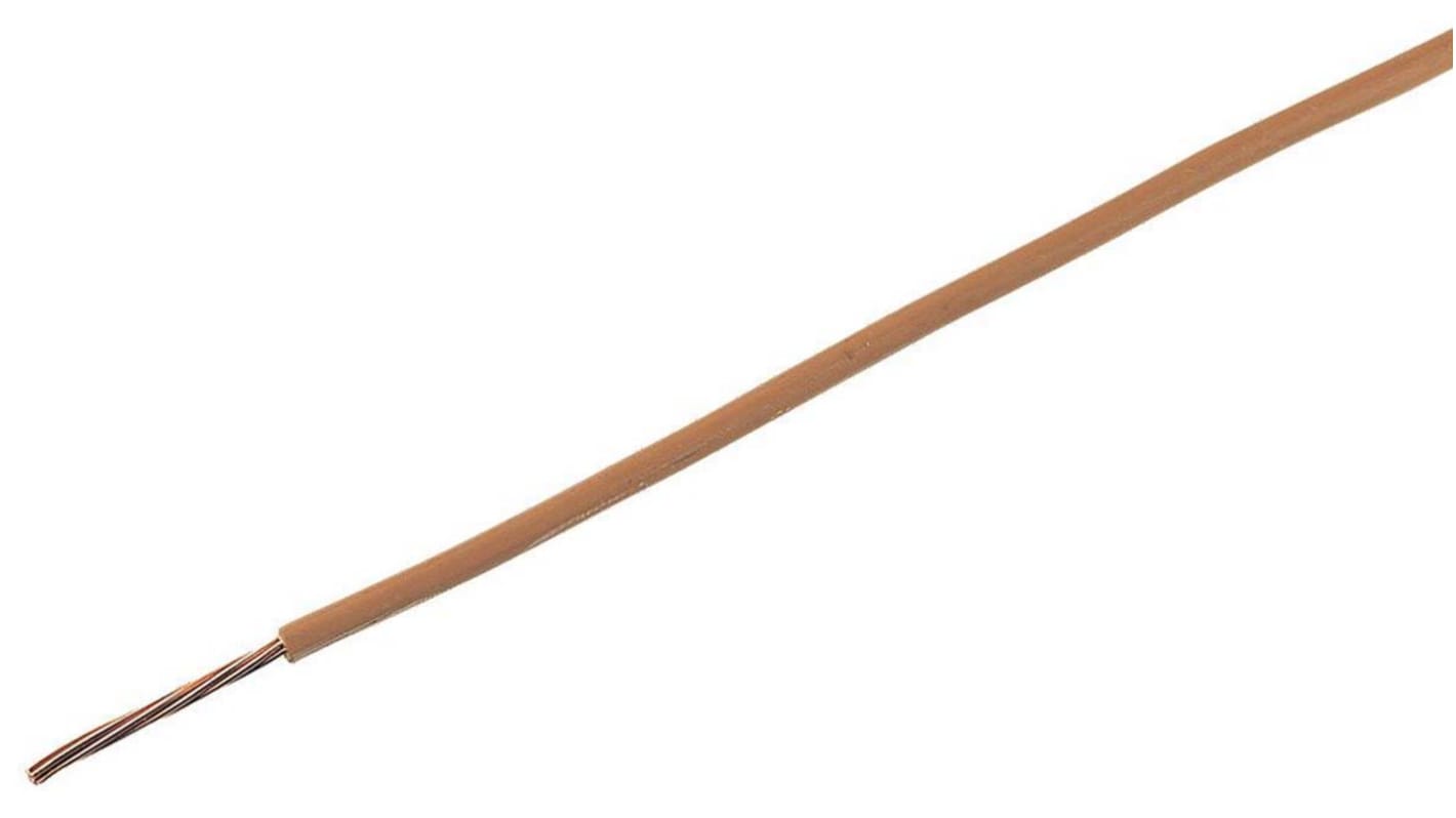 20145219 | Prysmian 6491X Series Brown 4 mm² Conduit Cable, 7/0.85 mm ...