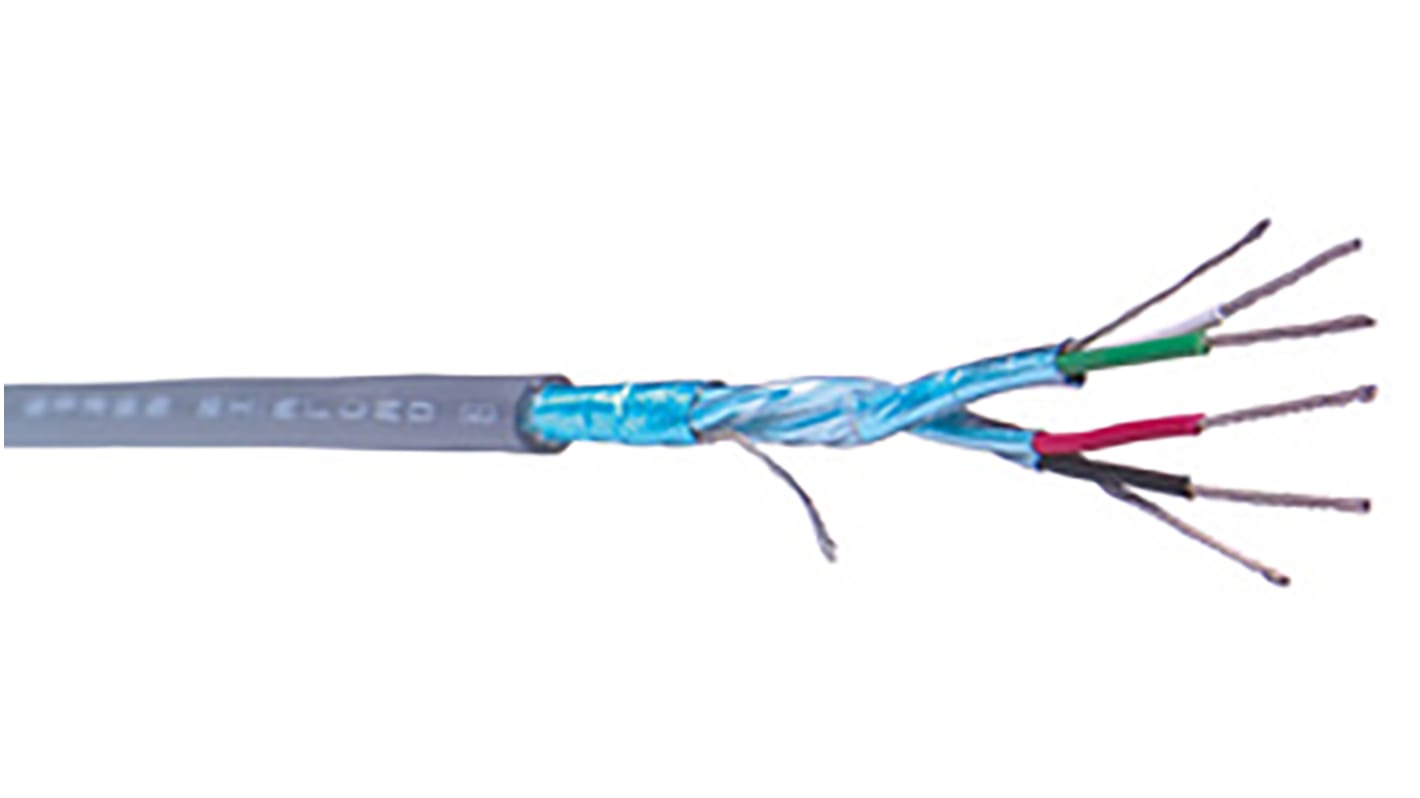 8728 060U500 | Belden 4 Core Line level Low Voltage signal Cable, 0.33 ...