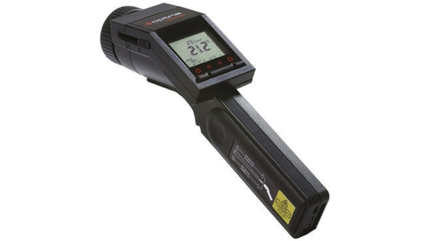 Optris OPTRIS LS Infrared Thermometer, -35°C Min, +900°C Max, °C and °F ...