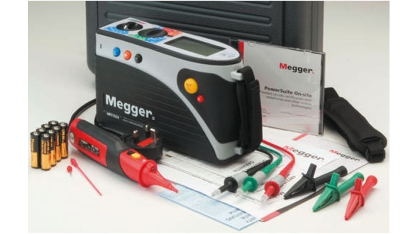 MFT1553 ON SITE | Megger MFT1553 Installationstester 3-Draht autom.RCD ...