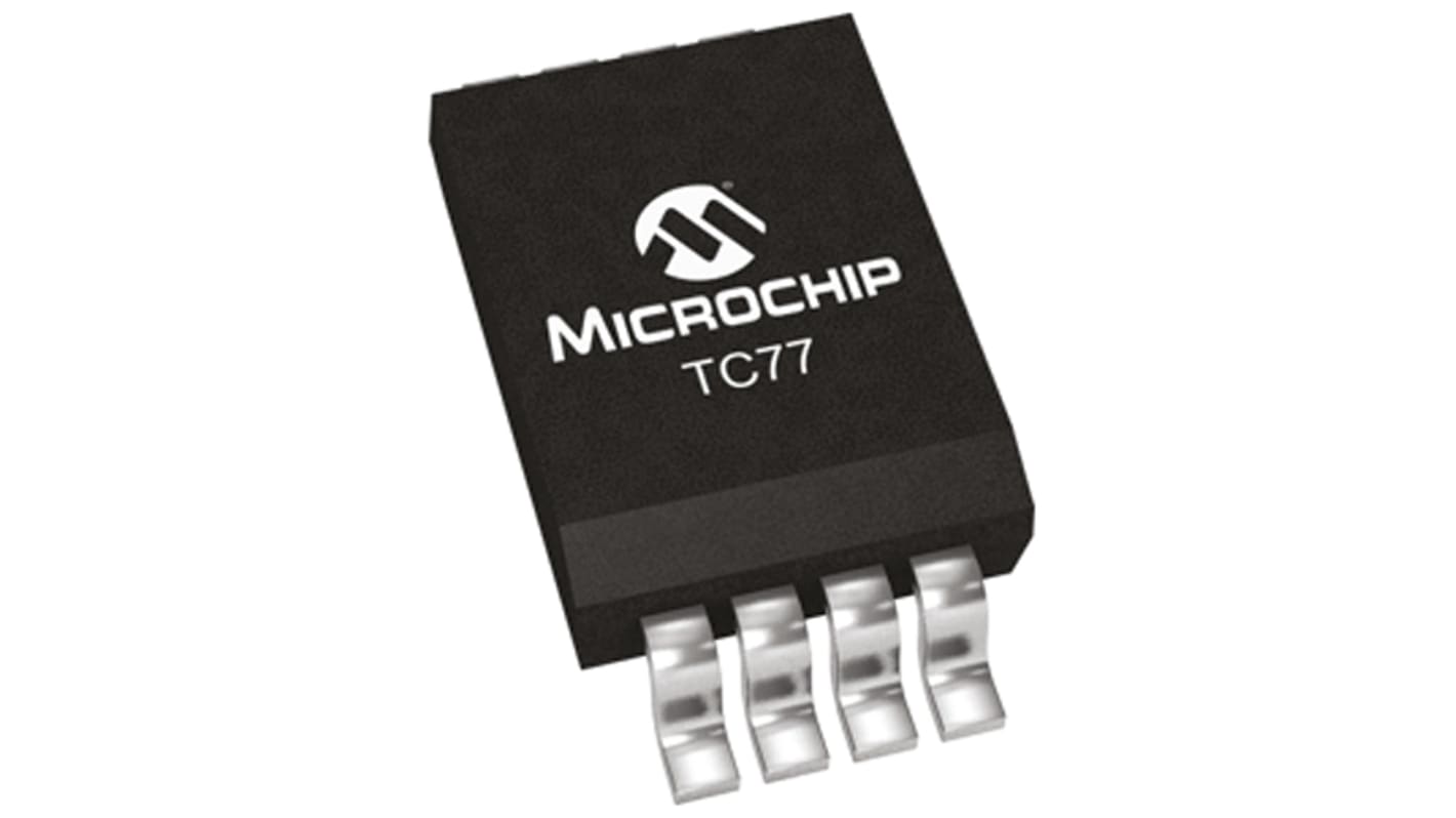 TC77-3.3MOA | Microchip Temperature Sensor, Digital Output, Surface Mount, Serial-Microwire ...