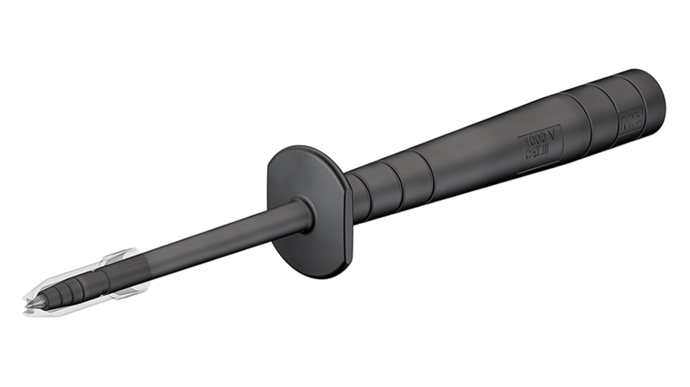 24.0231-21 | Staubli Spring Loaded Test Probe, 4mm Tip, 1kV, 4mm Socket ...