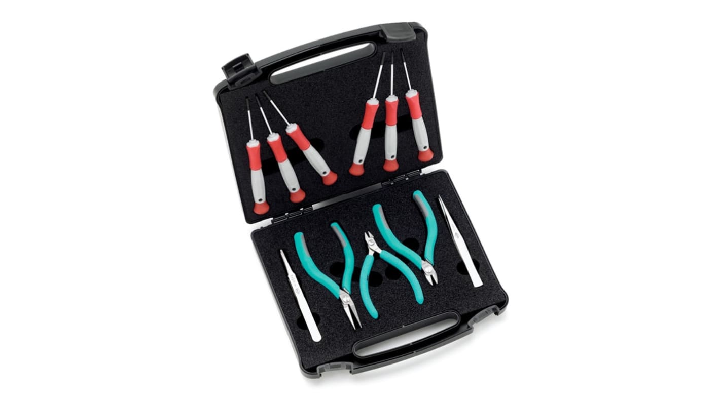 3600KU | Weller Erem 11 Piece ESD Tool Kit with Case | RS