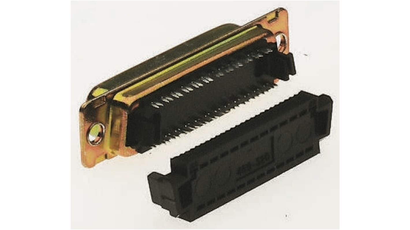 1.27mm Pitch 25 Way IDC D-sub Connector, Plug, Thermoplastic Shell | RS