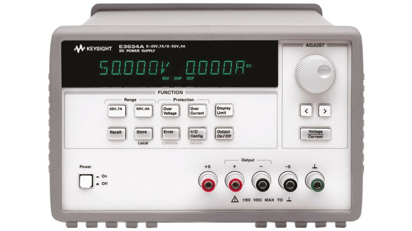 E3634A | Keysight Technologies E363XA Series Digital Bench Power Supply ...