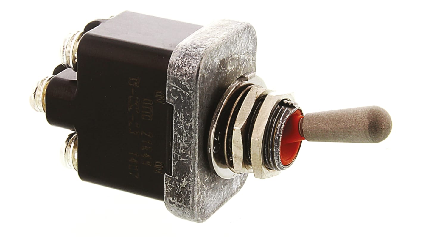 T9-CS2-23 | Otto Toggle Switch, Panel Mount, On-On, DPDT, Screw ...