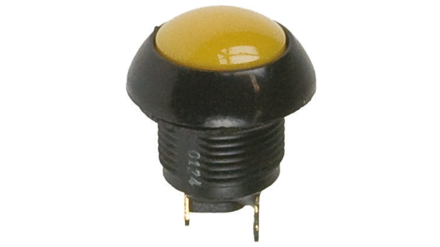 P9113124W | Otto Push Button Switch, Momentary, Panel Mount, SPDT, 28V ...