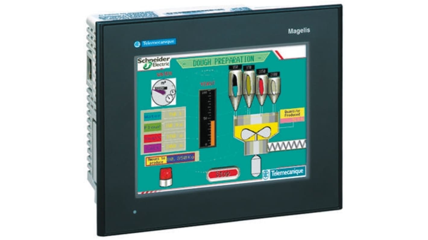 XBTGT1335 | Pantalla táctil HMI Telemecanique XBT GT de 3,8", LCD ...
