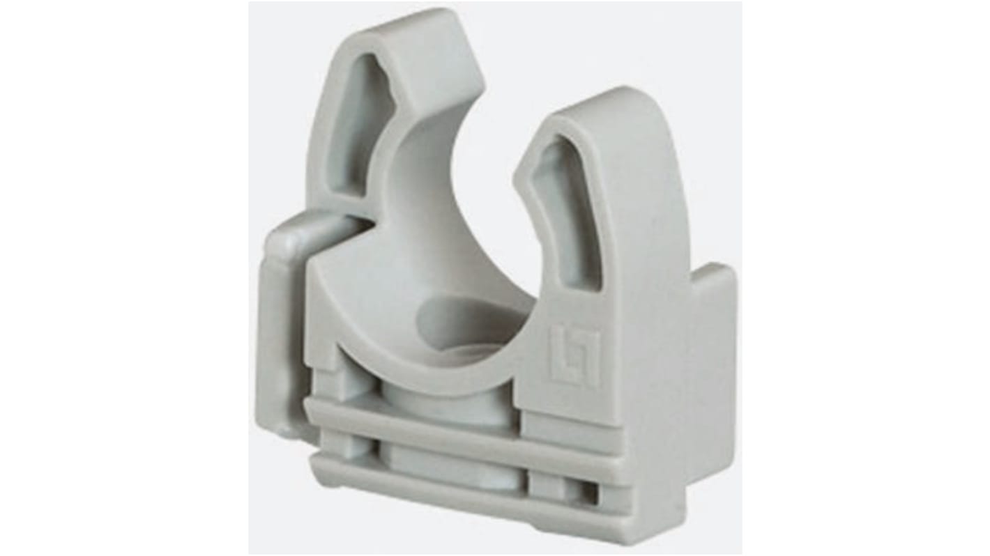 0 313 62 | Legrand Grey Conduit Clip, 25mm Max. Bundle | RS
