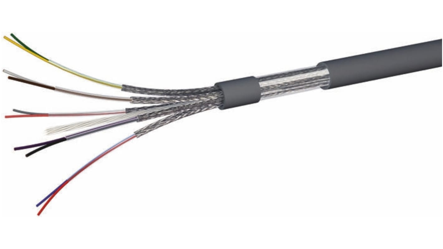 MPI350 | CAE Groupe HIFLEX-CY-BP CY Control Cable, 6 Cores, 0.5 mm² ...