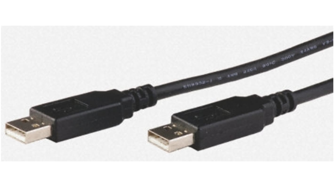 FTDI Chip, Null Modem Cable USB - USB NMC-2.5M | RS