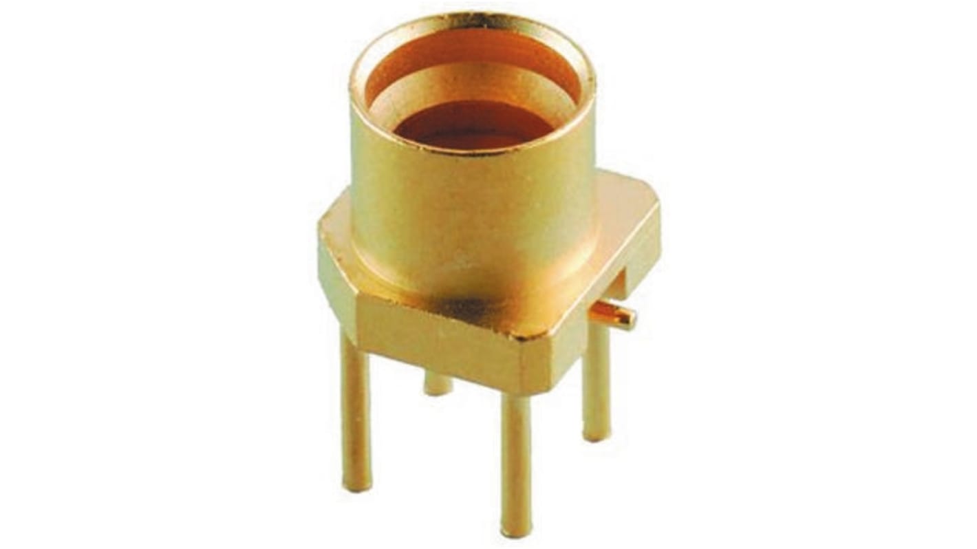 R222940100W | Radiall, jack PCB Mount, 50Ω, Solder Termination ...