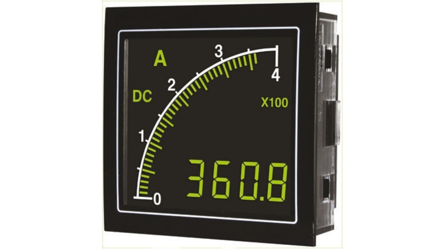 APMDCA72-NTG | Trumeter Digital Panel Ammeter DC, LCD Display 4-Digits ...