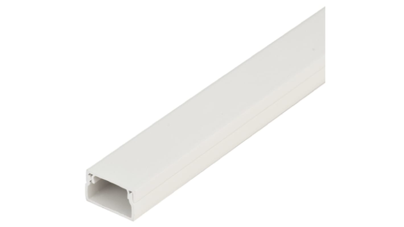 SA1W | Schneider Electric SA White Mini Trunking Self-Adhesive - Closed ...