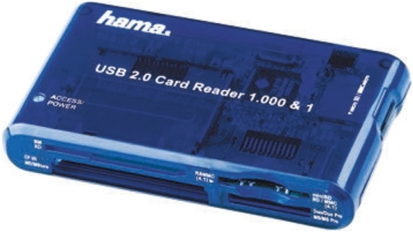 55350 | HAMA USB 2.0 External Card Reader | RS