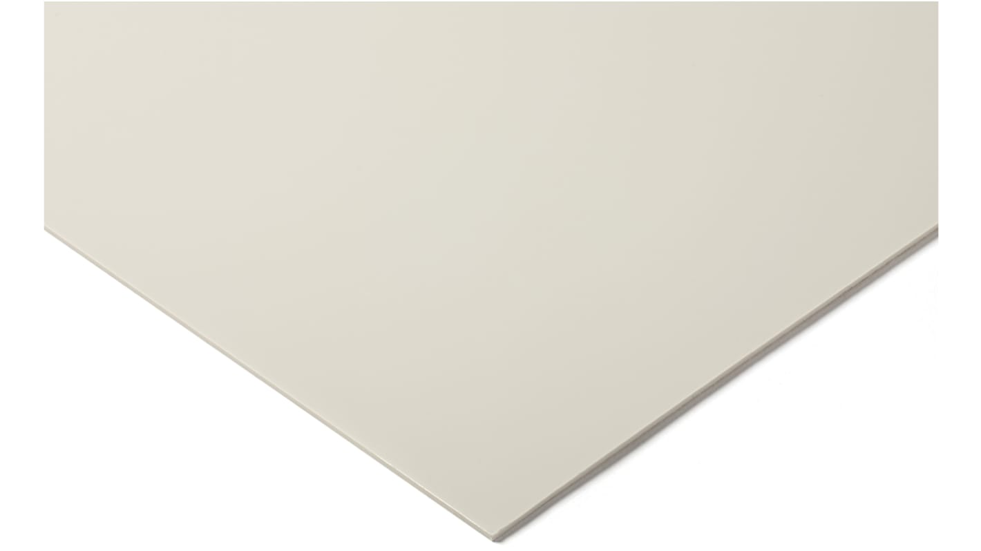 RS PRO White Plastic Sheet, 1220mm x 610mm x 6mm | RS