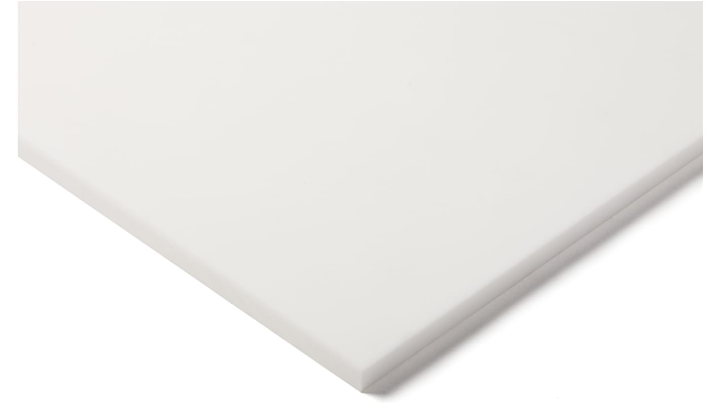 RS PRO White Plastic Sheet, 600mm x 300mm x 16mm | RS