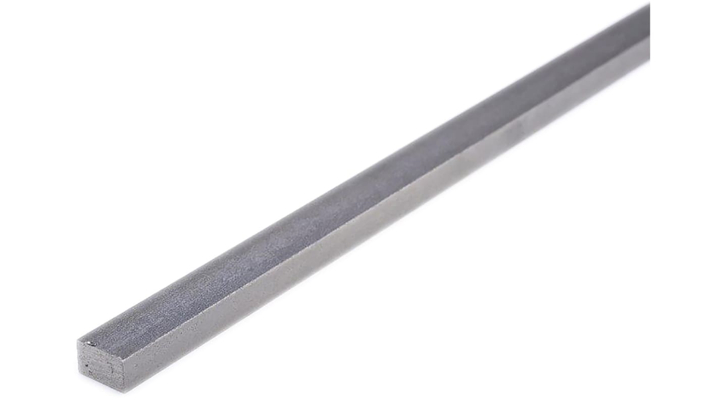 Mild Steel Rectangular Bar, 1m x 20mm x 10mm | RS
