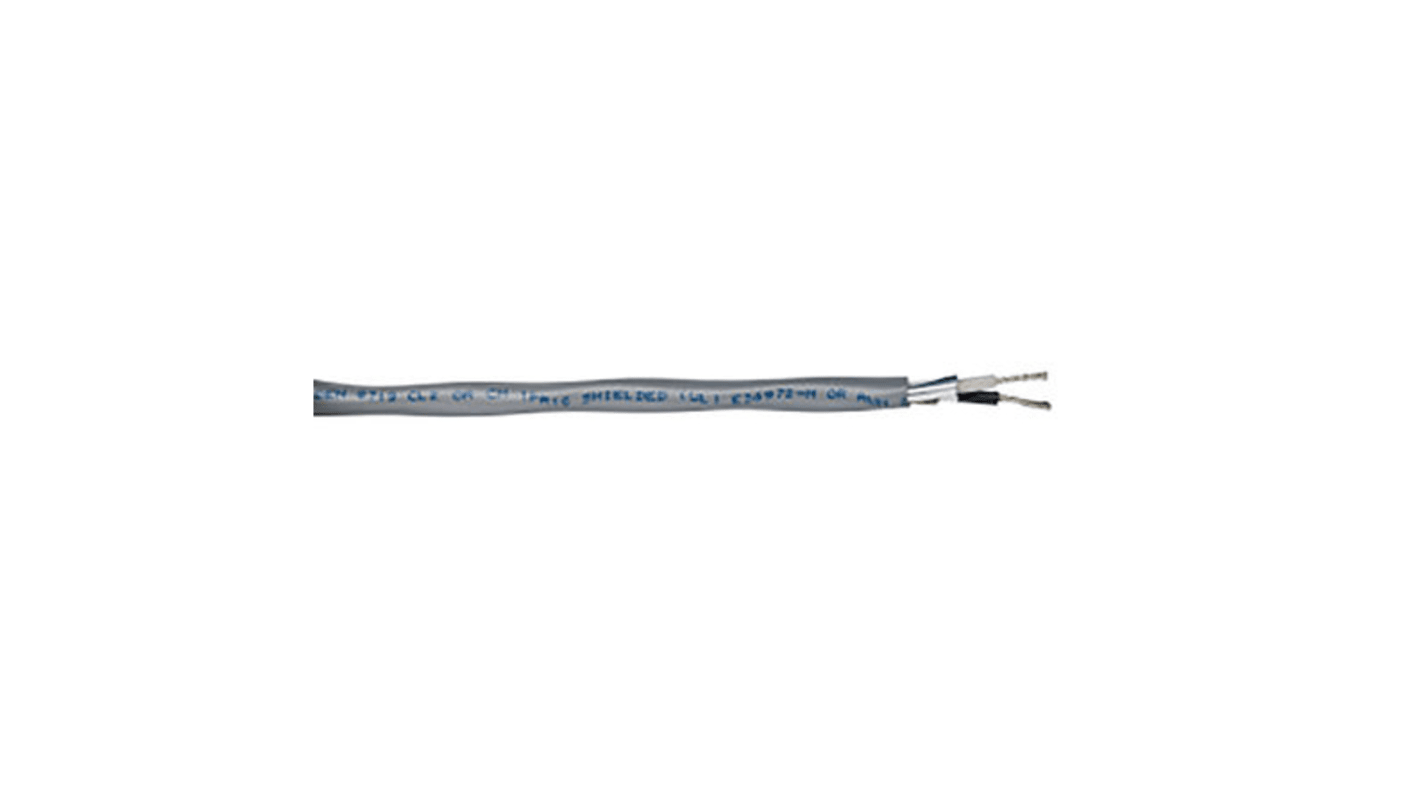 8719.00U152 | Belden 2 Core Line level Low Voltage signal Cable, 0.95 ...