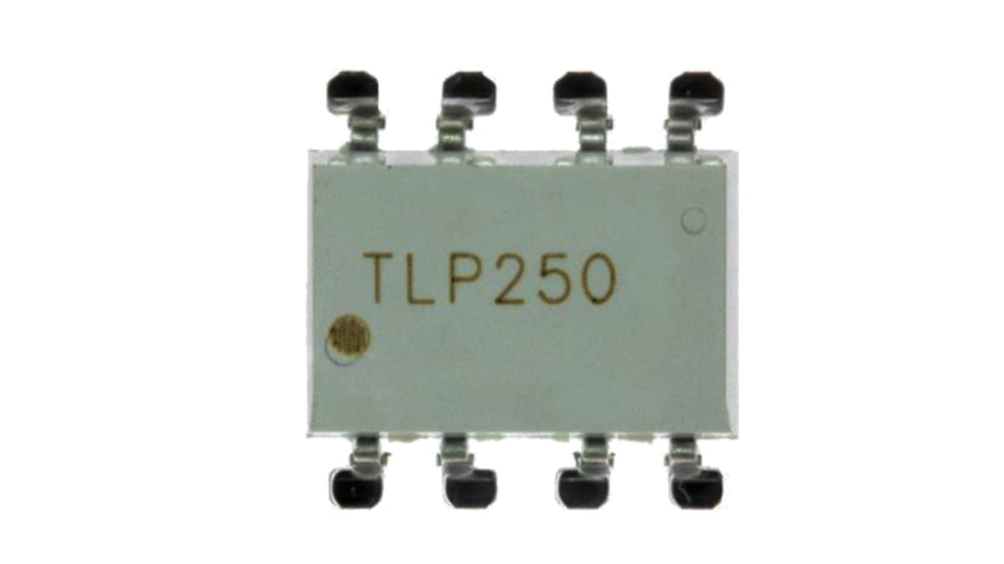 Toshiba, TLP250(F) DC Input Transistor Output Optocoupler, Through Hole, 8-Pin PDIP | RS