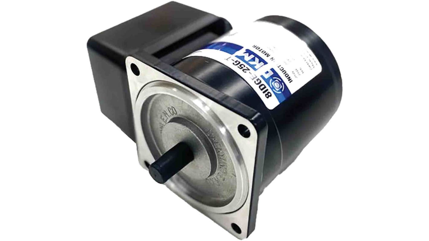 8IDGE-25G-T | DKM Reversible Induction AC Motor, 25 W, 1 Phase, 4 Pole ...