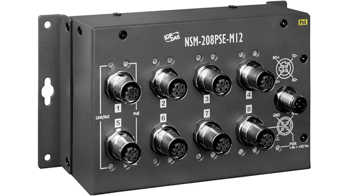 ICP DAS USA NSM-208-M12 | RS