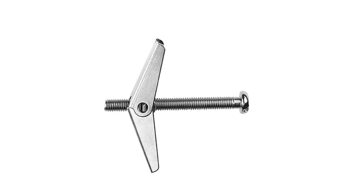 199489 | Fischer Fixings Spring Toggle Fixings, 14mm fixing hole ...