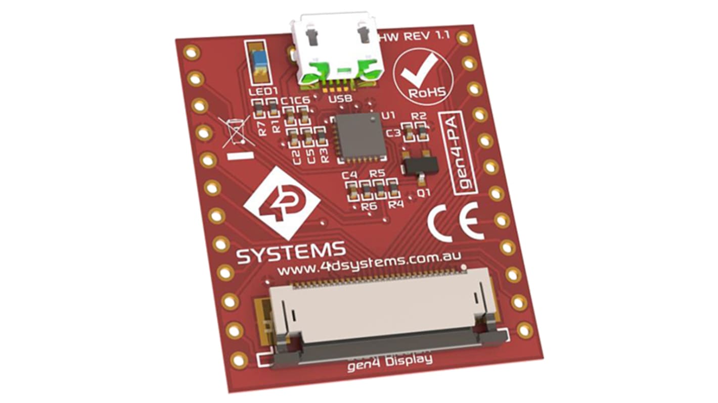 4D Systems gen4-PA, Gen4 Programming Adapter Board for gen4 Display ...