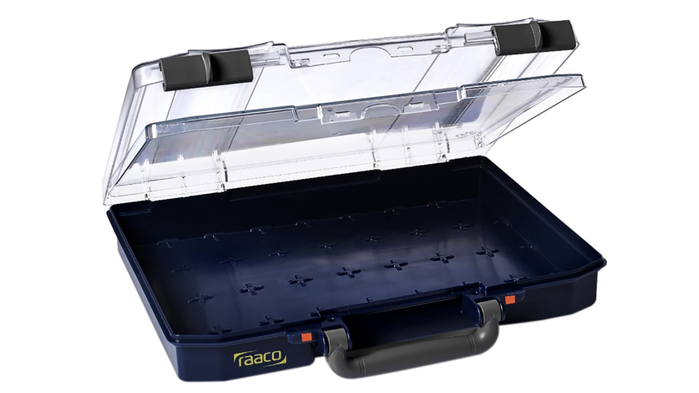 142854 | Raaco PP, Adjustable Compartment Box, 58mm x 337mm x 278mm | RS