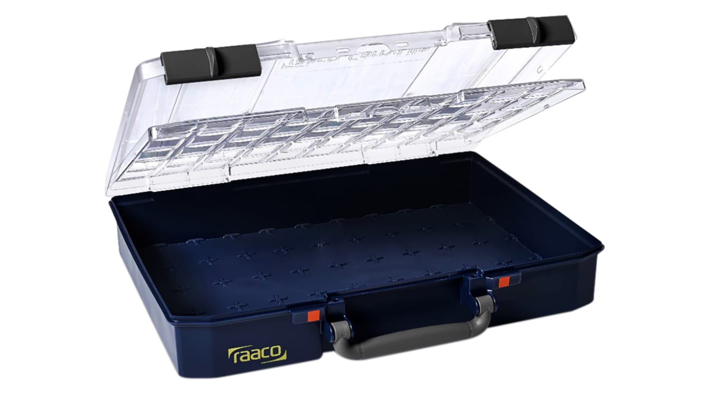 142359 | Raaco PP, Adjustable Compartment Box, 82mm x 413mm x 330mm | RS