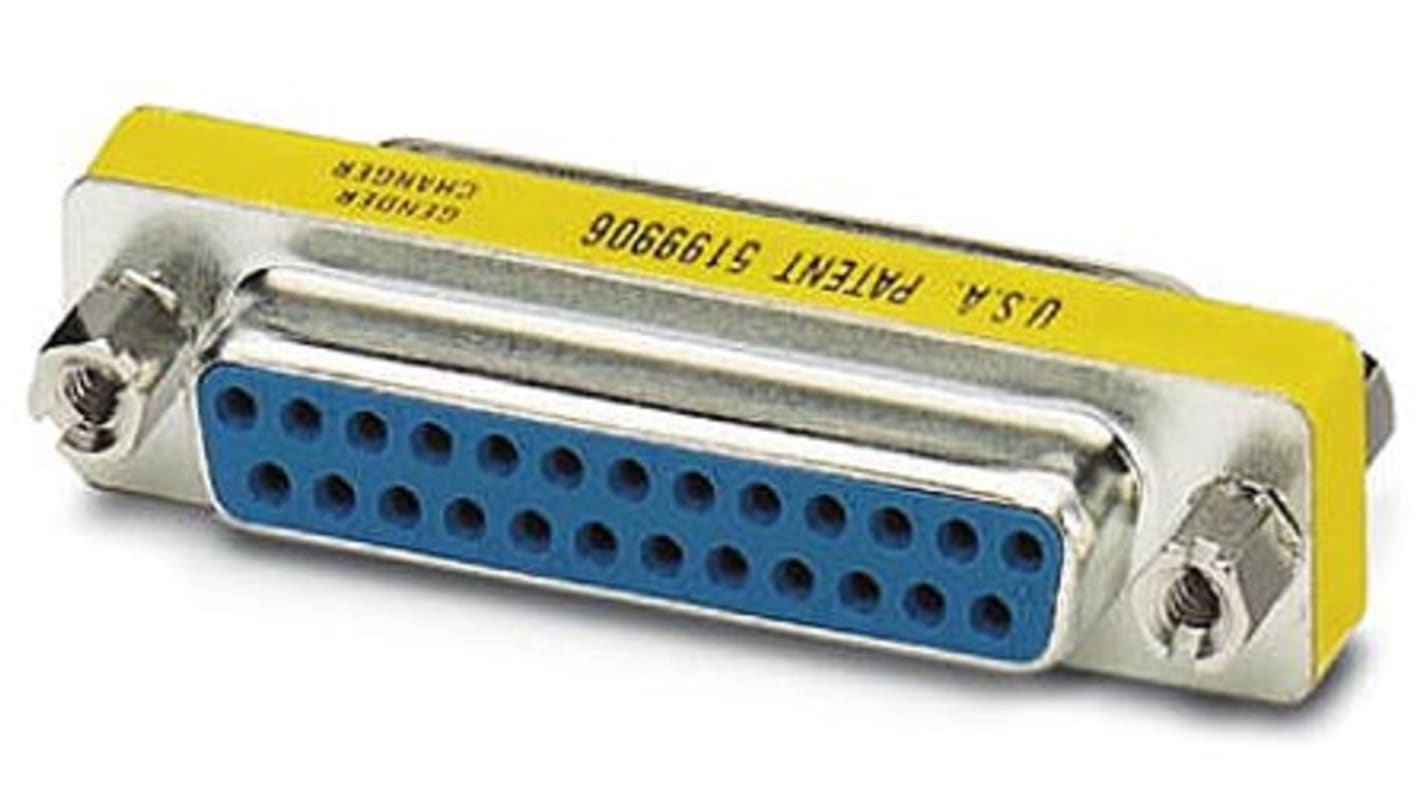 1652680 | Phoenix Contact D Sub Adapter Female 25 Way D-Sub to Female ...