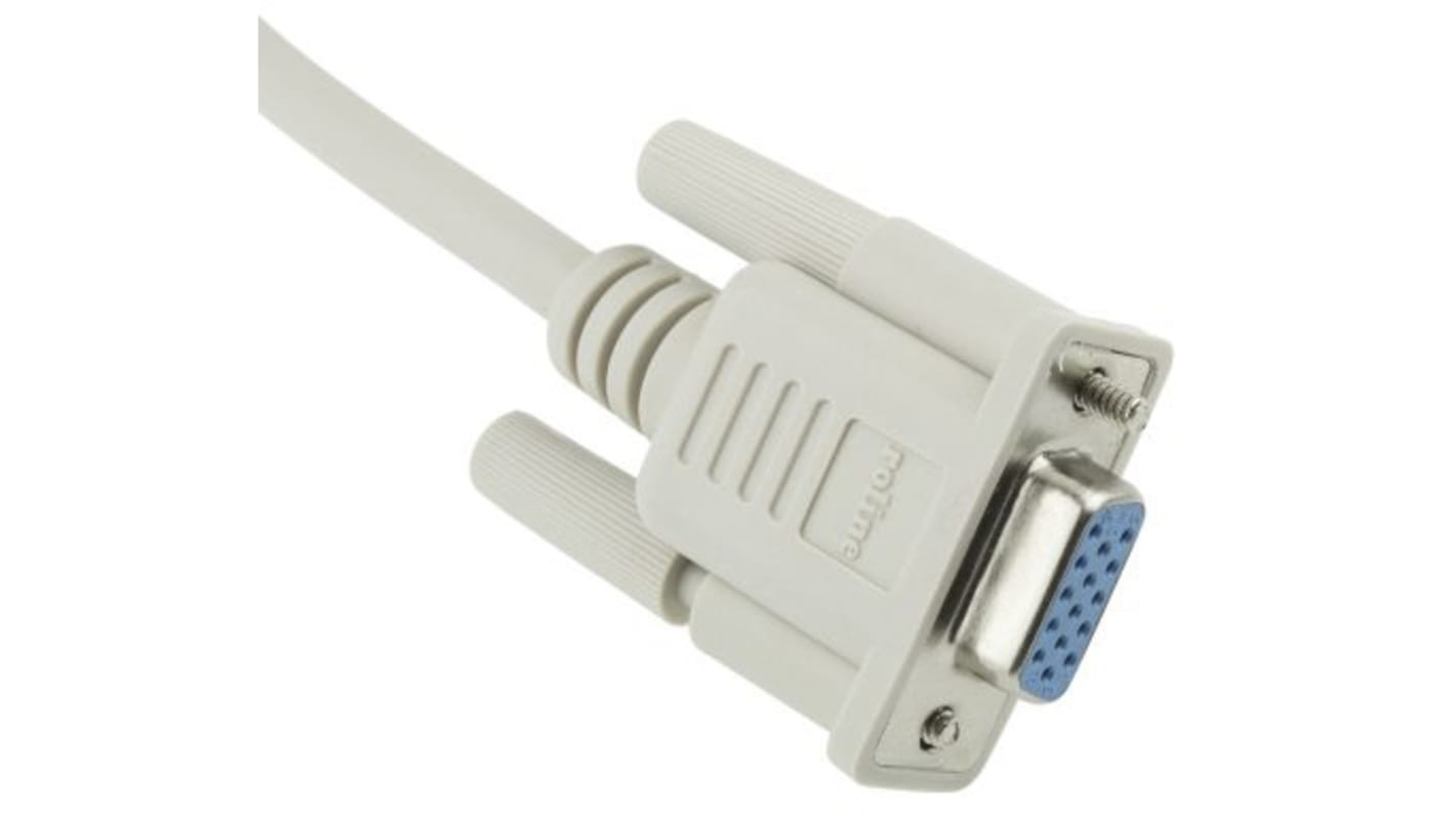 11.01.6518-50 | Roline Female VGA to Male VGA Cable, 1.8m | RS