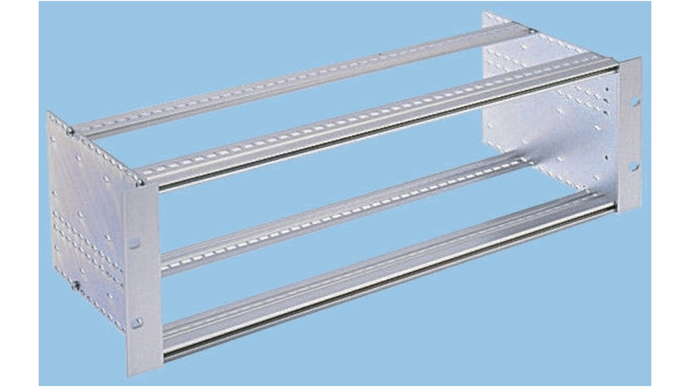 RS PRO 3U Aluminium Subrack, 84HP, 180mm Depth | RS