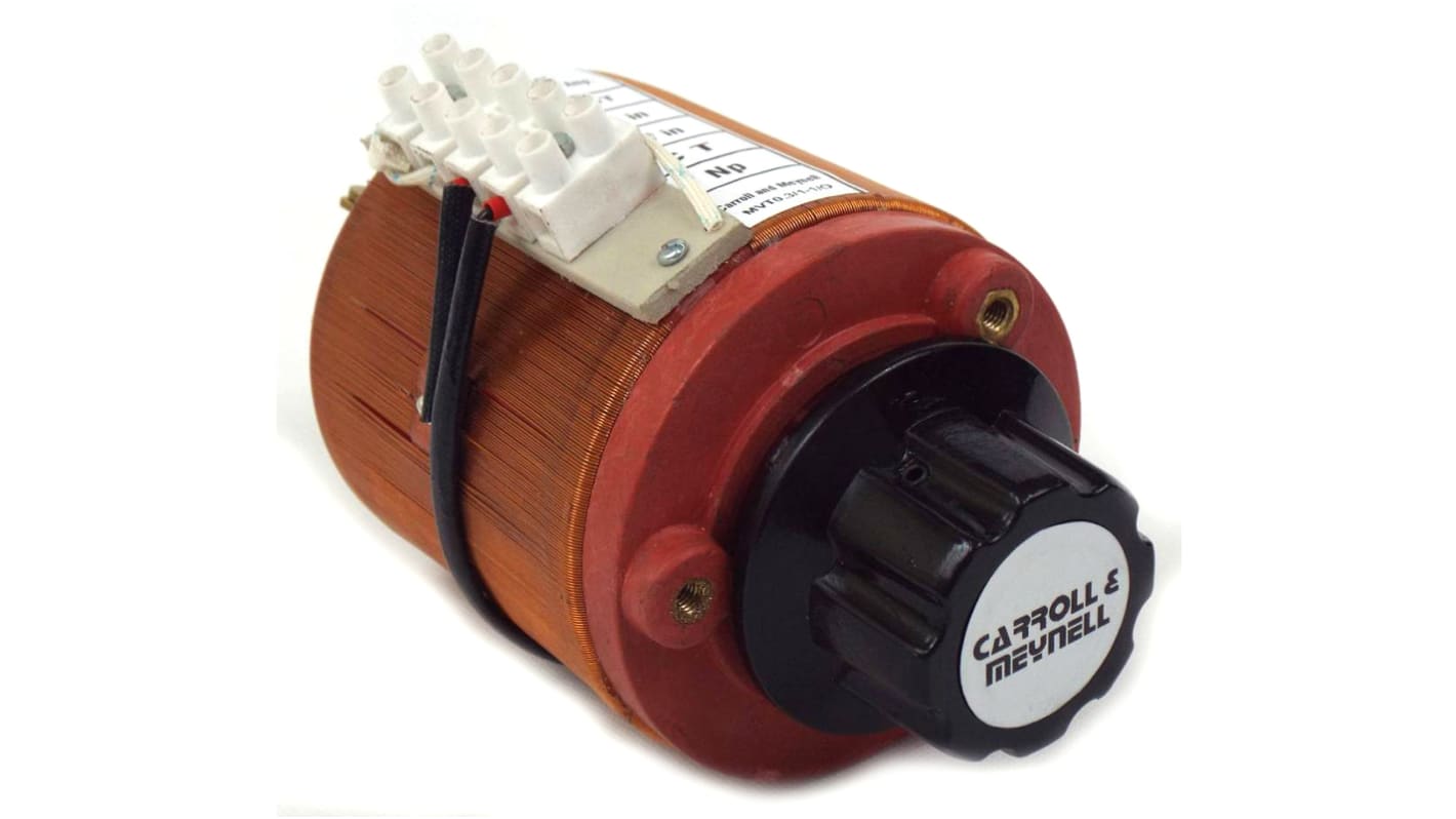 MVT1k/3.5A-1 | Carroll & Meynell 1 Phase 1kVA Variac, 1 Output, 240V | RS