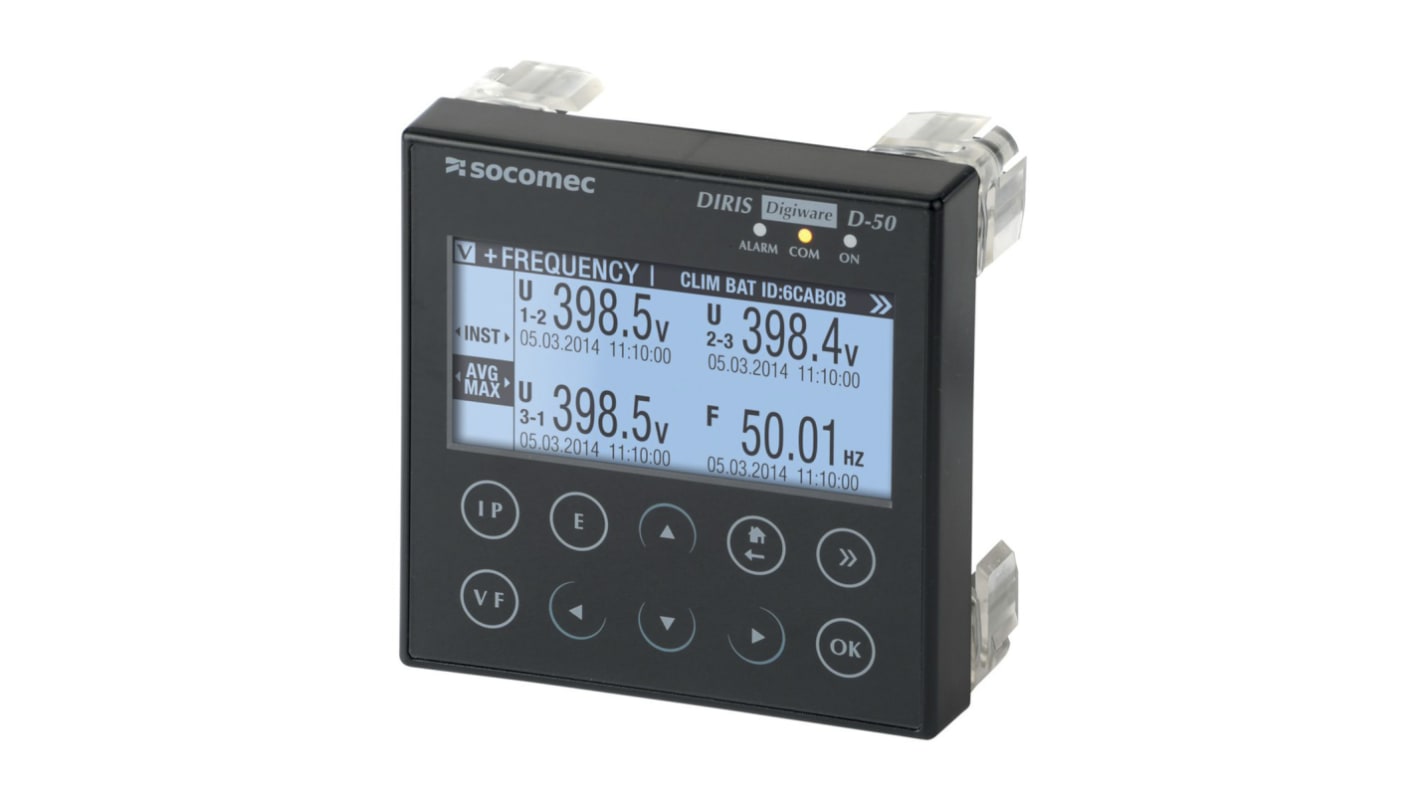 48290201 | Compteur d'énergie Socomec DIRIS Digiware D-50 | RS